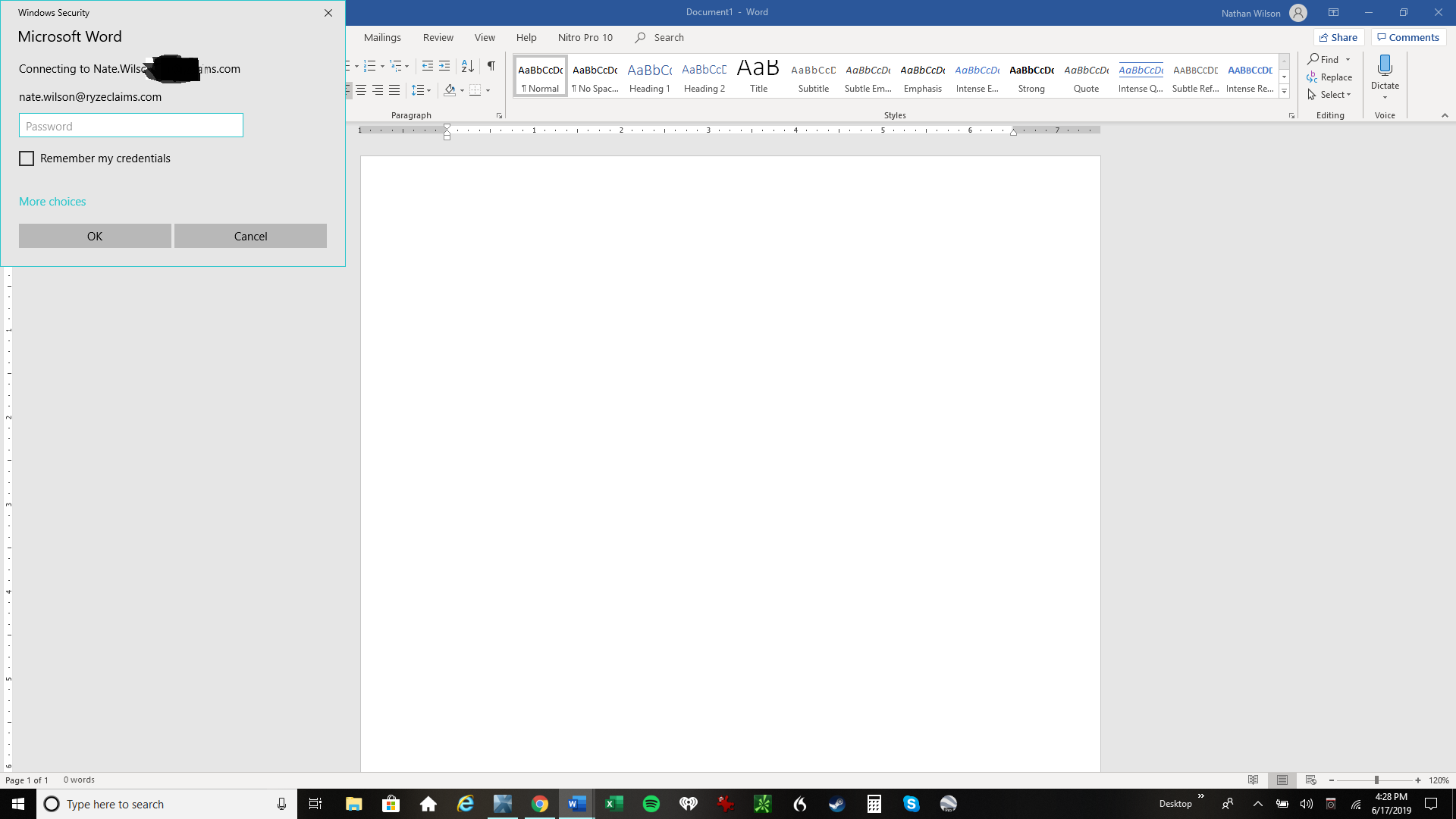 How to disable/removed a Window Security Popup for Microsoft Word - Pop ...