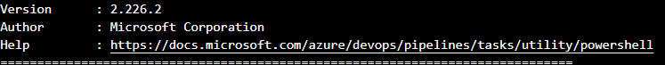 getting this release pipeline powershell error on just one release pipeline in different ...