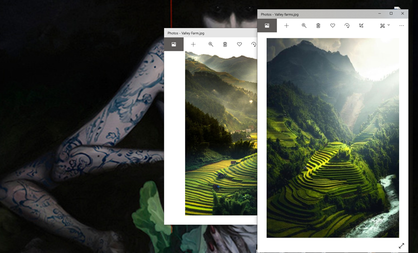 Photos Border- How do I remove? - Microsoft Q&A