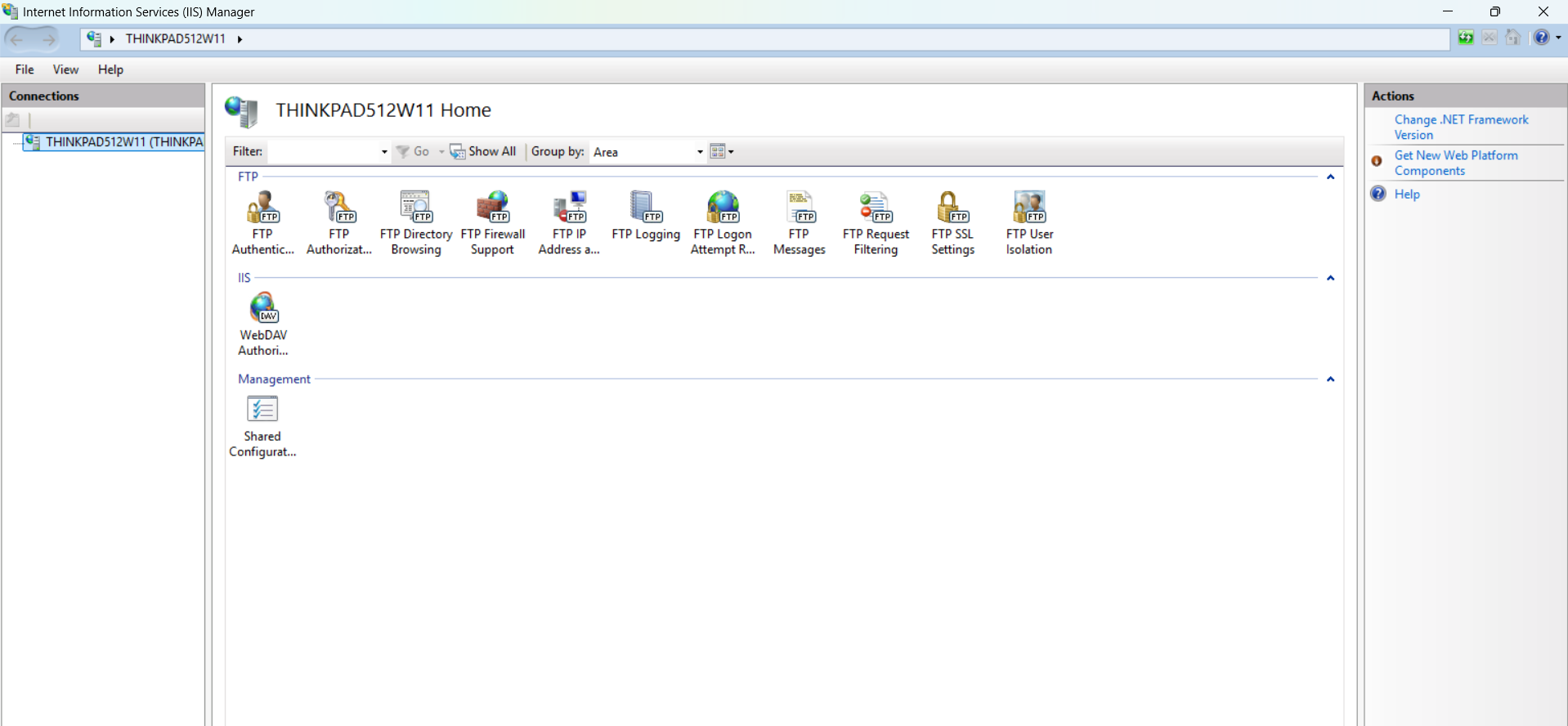 the IIS after the update is not opening - Microsoft Q&A