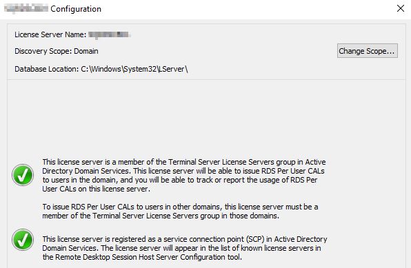 RDS2019 / Event ID 50283. Session host servers can't contact license ...