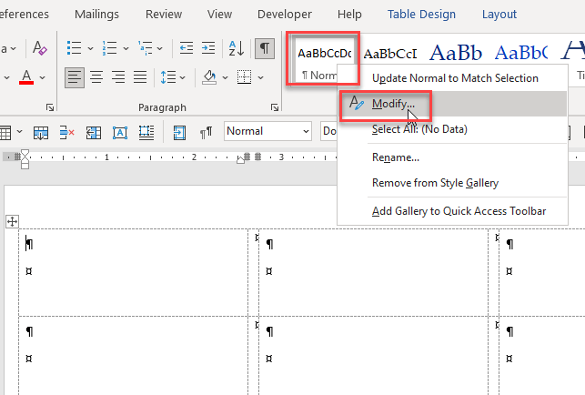 Line spacing in Mail Merge labels - Microsoft Q&A
