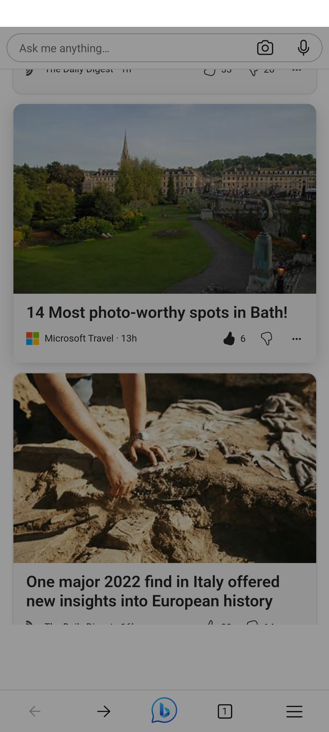 Dark mode in "New Bing co-pilot mode" UI on Edge is messed up ...