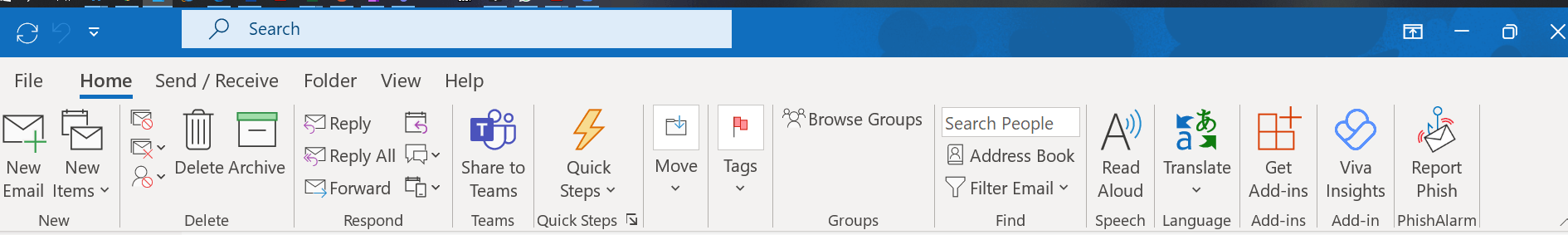 Outlook menu size - Microsoft Q&A
