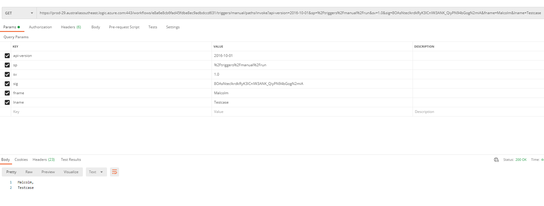 Logic App Using Get Method Not Triggering When Importing To Apim And Calling The Apim End Point 7092