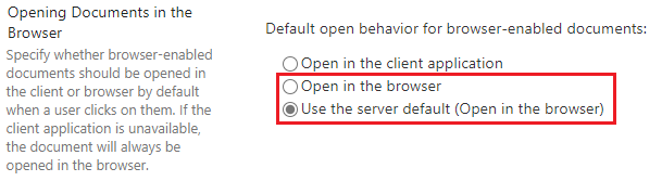 SharePoint Online Document Library - Any way to block open in app? Want ...