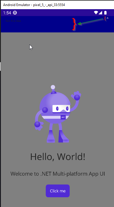 How to style MAUI ToolbarItems height and alignment on windows and ...