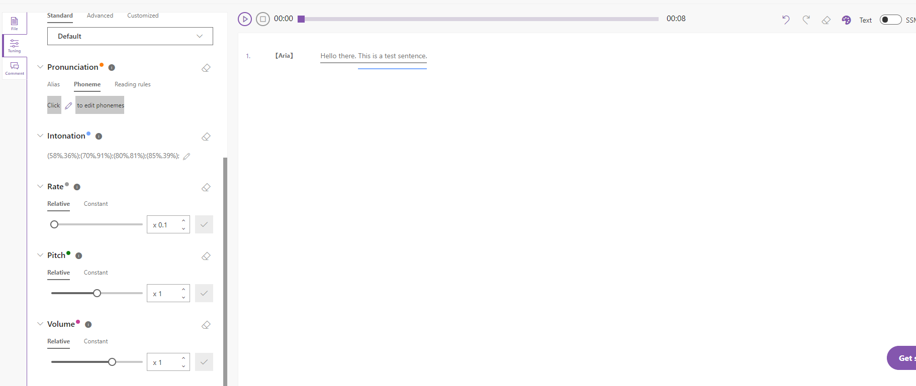 Intonation Andplus Rate Does Not Work Correctly For Last 3 Days Microsoft Qanda