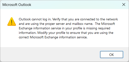 Classic outlook will not open - Microsoft Q&A