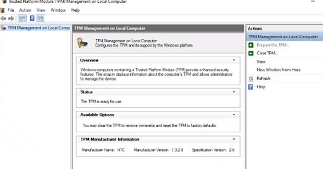 mecm bicloker partial failure - Microsoft Q&A