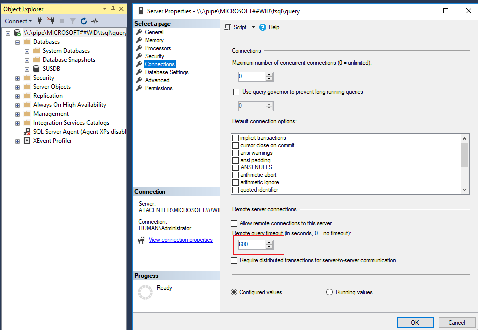 WSUS cleanup aborts - Microsoft Q&A WSUS cleanup aborts - Microsoft Q&A