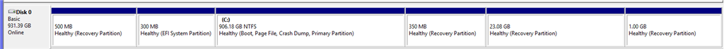 4 Healthy (Recovery Partition) Partitions? - Microsoft Q&A
