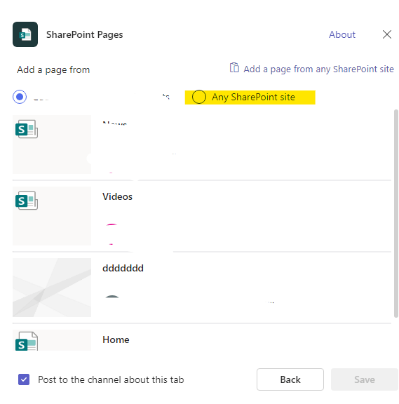 Sync MS Teams channel with Sharepoint - Microsoft Q&A