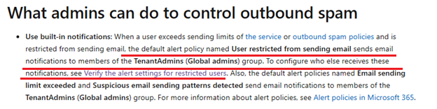 outbound spam notification for internal users - Microsoft Q&A outbound spam notification for internal users - Microsoft Q&A