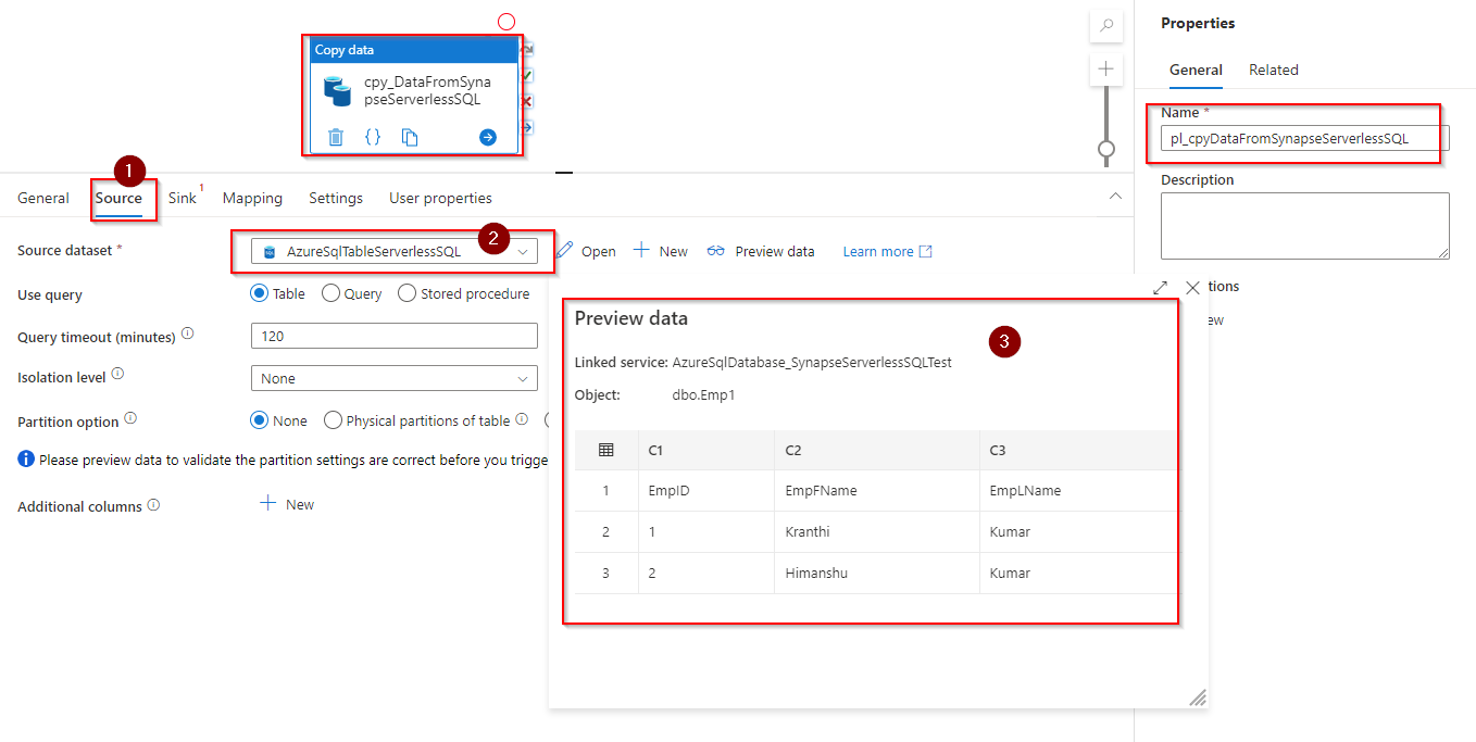 How To Connect To The External Tablesserverless Views I Created In Synapse From Another Synapse 5098