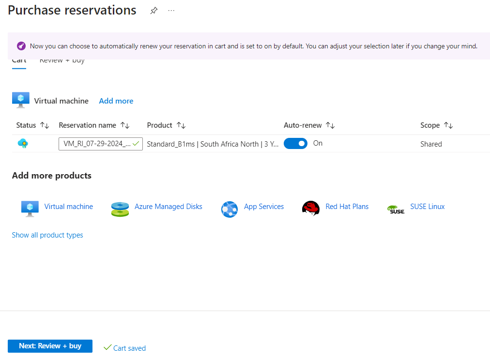 Questions on Reservations and Savings Plan for Compute in Azure ...
