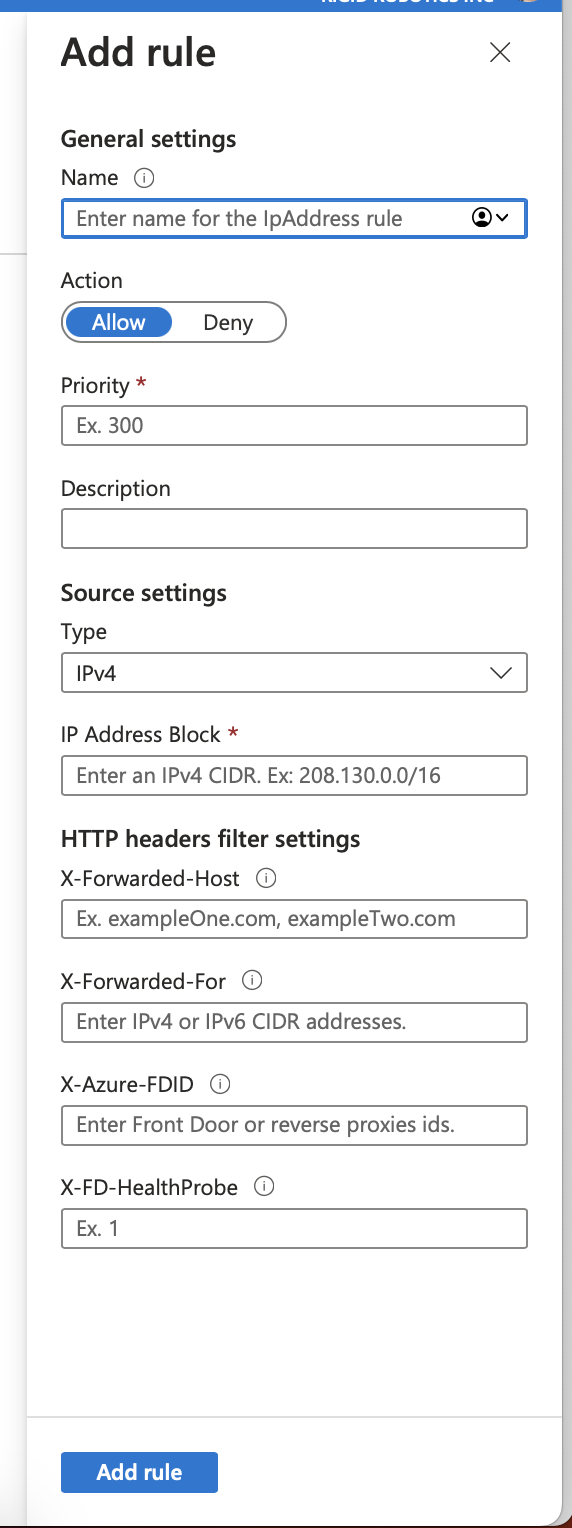 What is good solution to access restriction (client IP) to web apps with Application Gateway ...