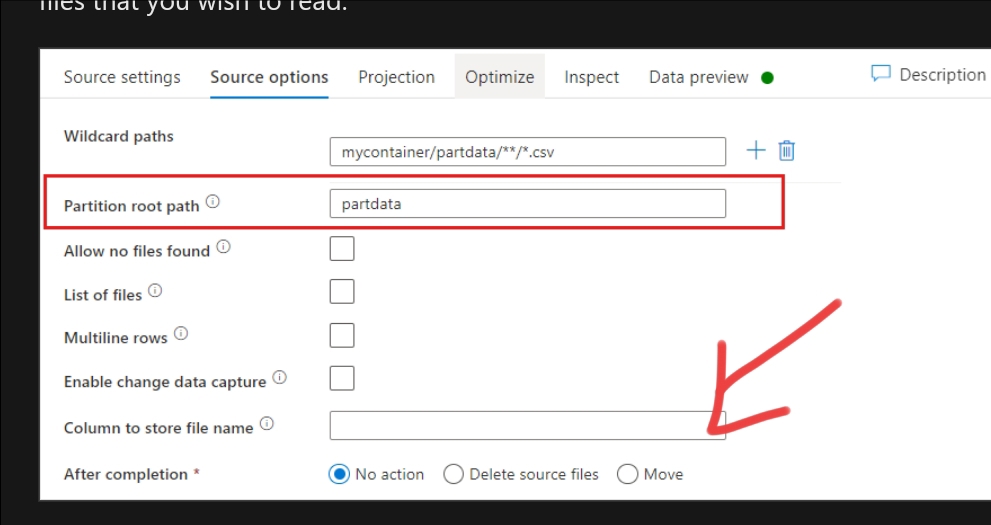 How to update log table with source file name of data flow? - Microsoft Q&A How to update log table with source file name of data flow? - Microsoft Q&A