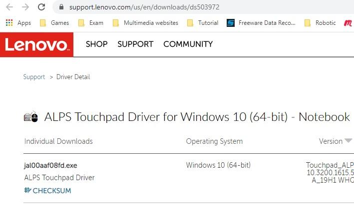 开机即启动的alps pointing device driver是什么？ - Microsoft Q&A