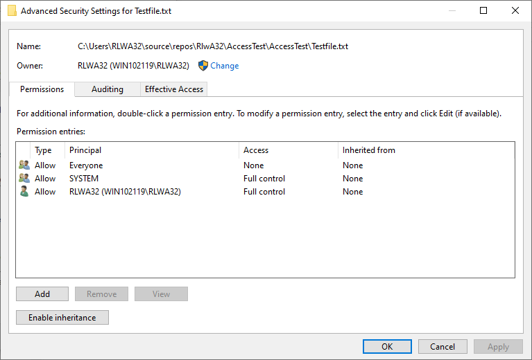 File permissions precedence - Microsoft Q&A