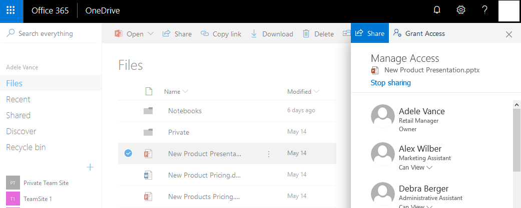 Office 365 Administrator is Owner of every file and folder - Microsoft Q&A
