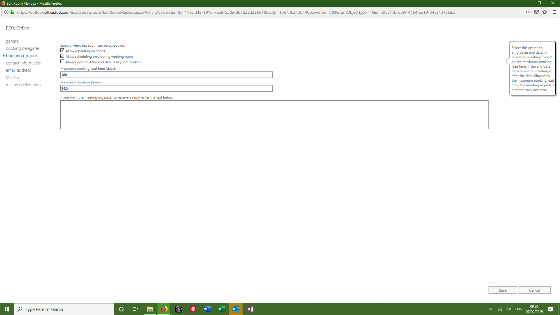 Your meeting request was declined - Microsoft Q&A
