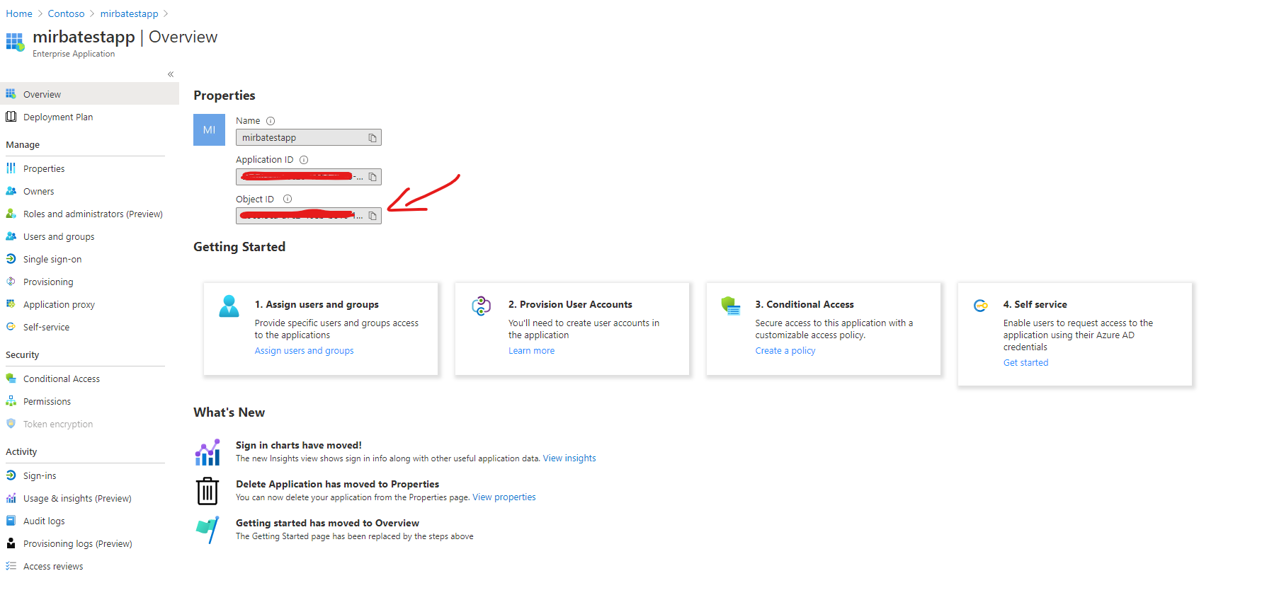 Assign a role to the application no possible - Microsoft Q&A