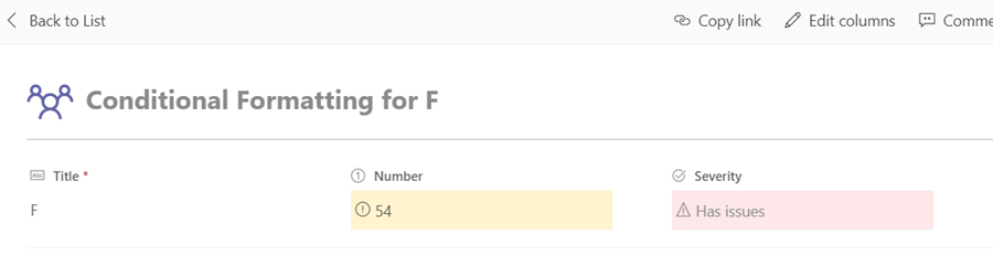 Teams - Lists issue - JSON Formatting - Microsoft Q&A