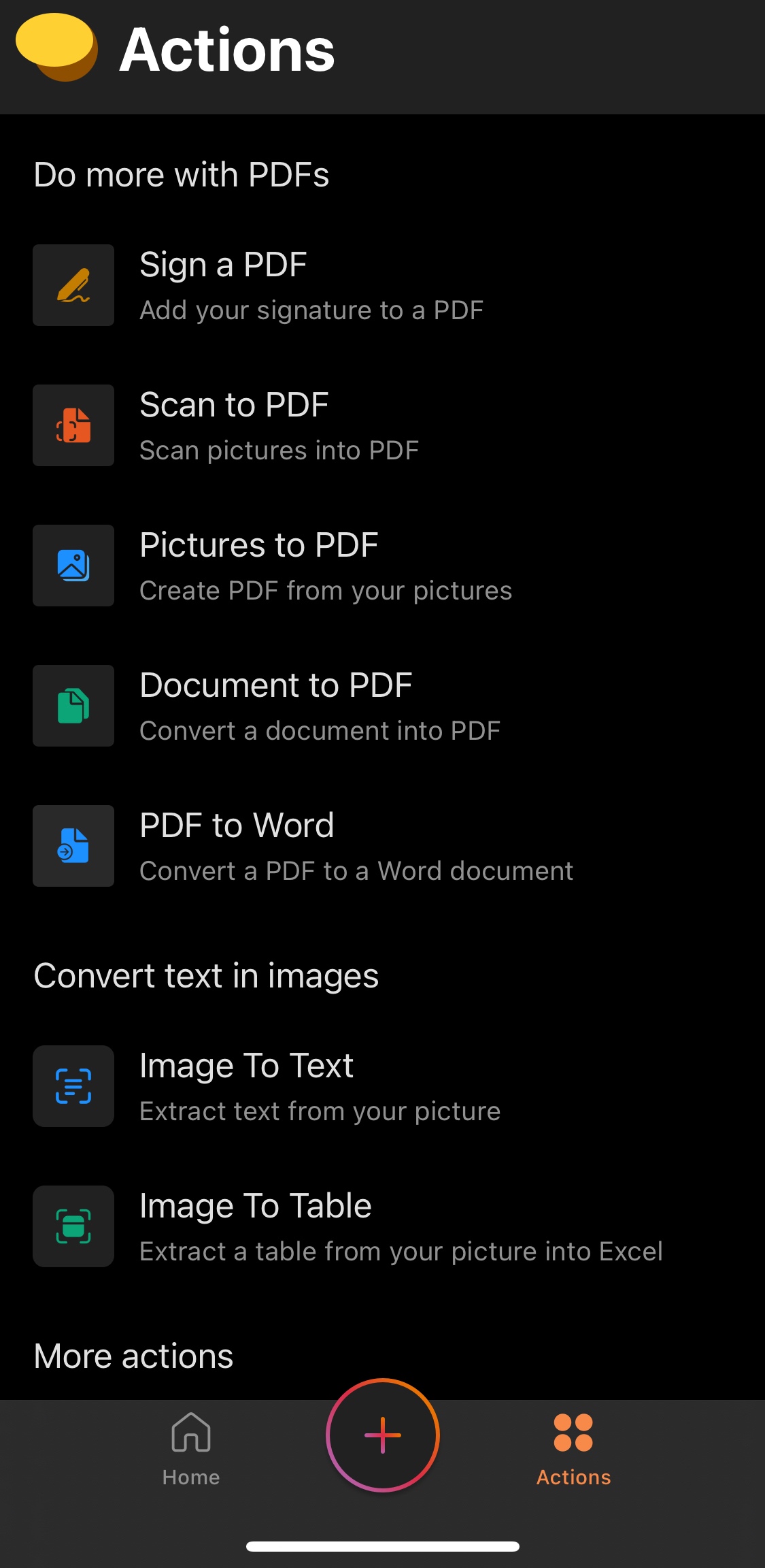 “Document to PDF” option in Microsoft Office Mobile on iOS does not ...