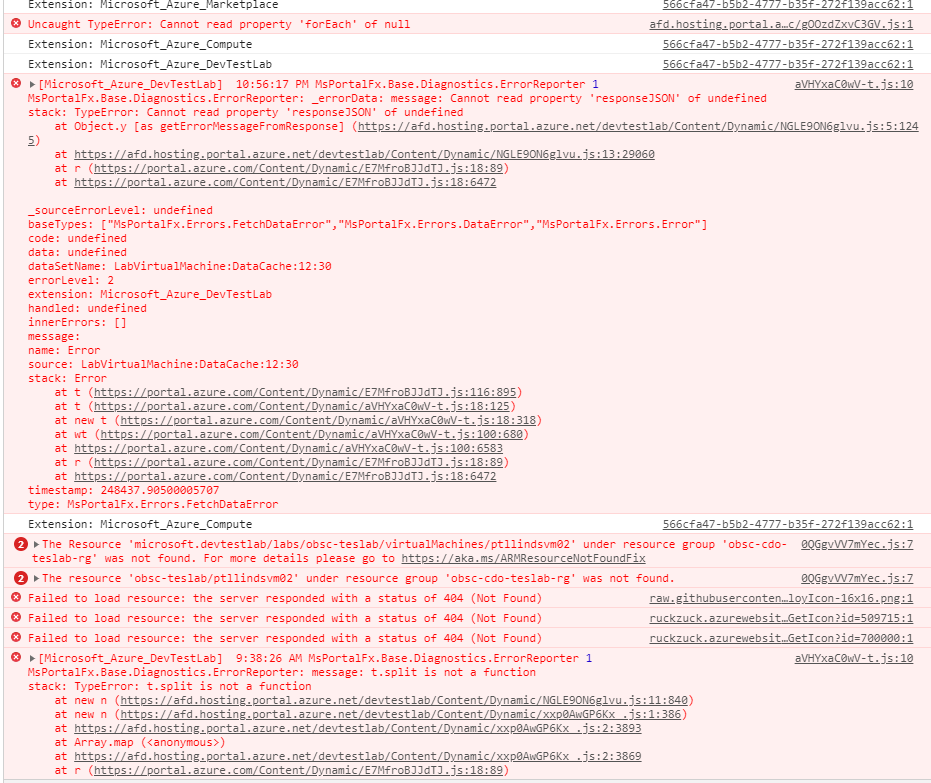 Devtest Labs Vm Artifacts Failing To Deploy Microsoft Qanda