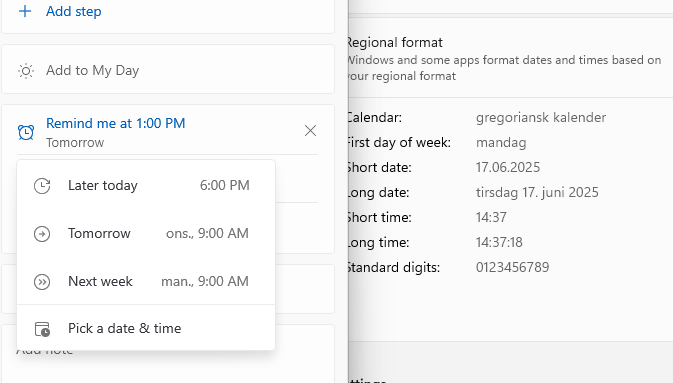 Microsoft To Do not respecting OS time format (24 hour) - Microsoft Q&A