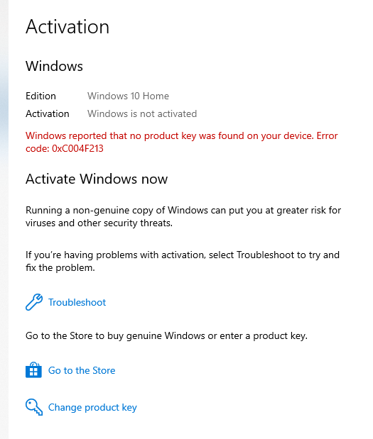 Win 10 Preinstalled OS license - NO DPK - Unable to find OEM Key - Microsoft Q&A