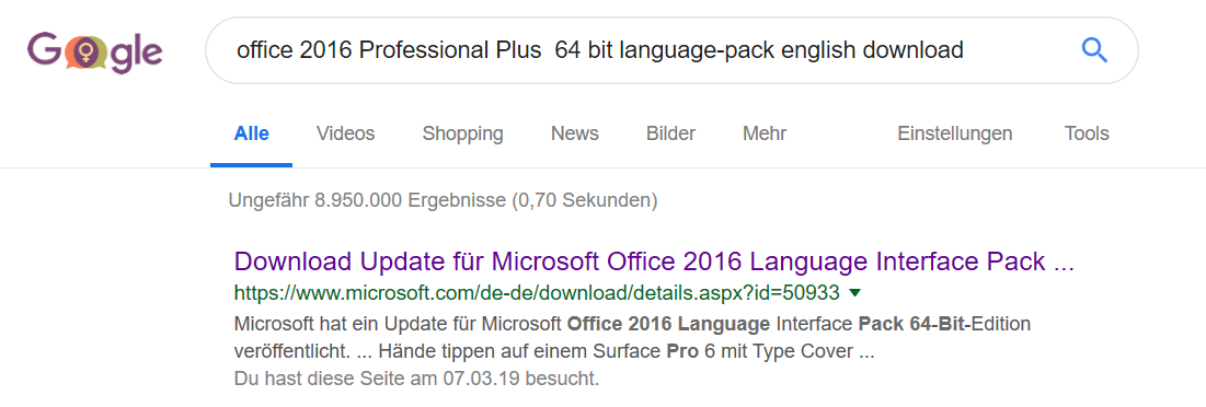 How do I change my office application's user interface language ...