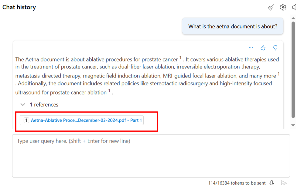 There is only one document retrieved while performing RAG on azure ...
