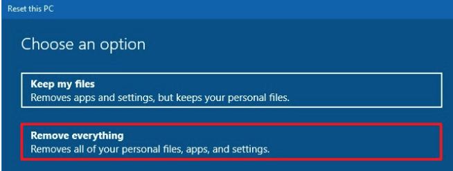 Reset vs Clean Install Windows 10 - Microsoft Q&A