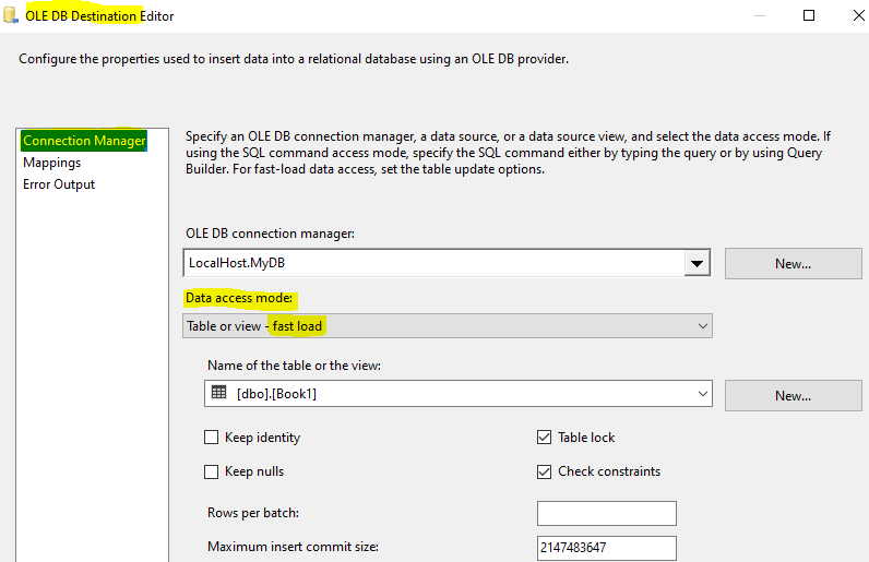 How to insert data into a table as fast as possible in competition with ...