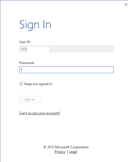 Office 365 Signin Authentication window hidden - Microsoft Q&A