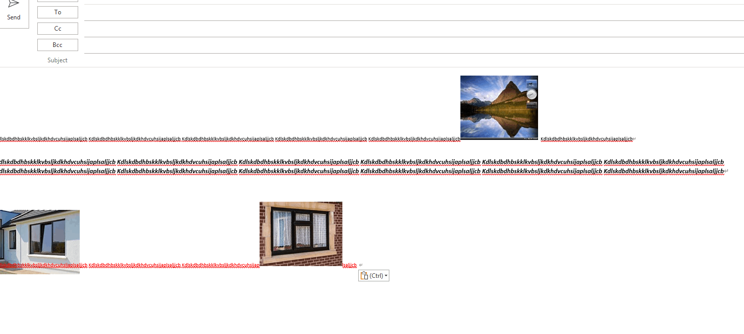 Inserting banners + pictures into an outlook email - Microsoft Q&A