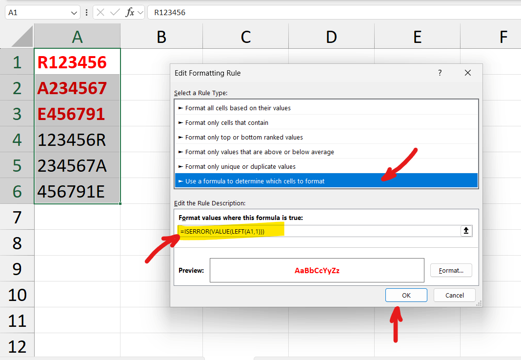 How to create formula to categorise cells. - Microsoft Q&A