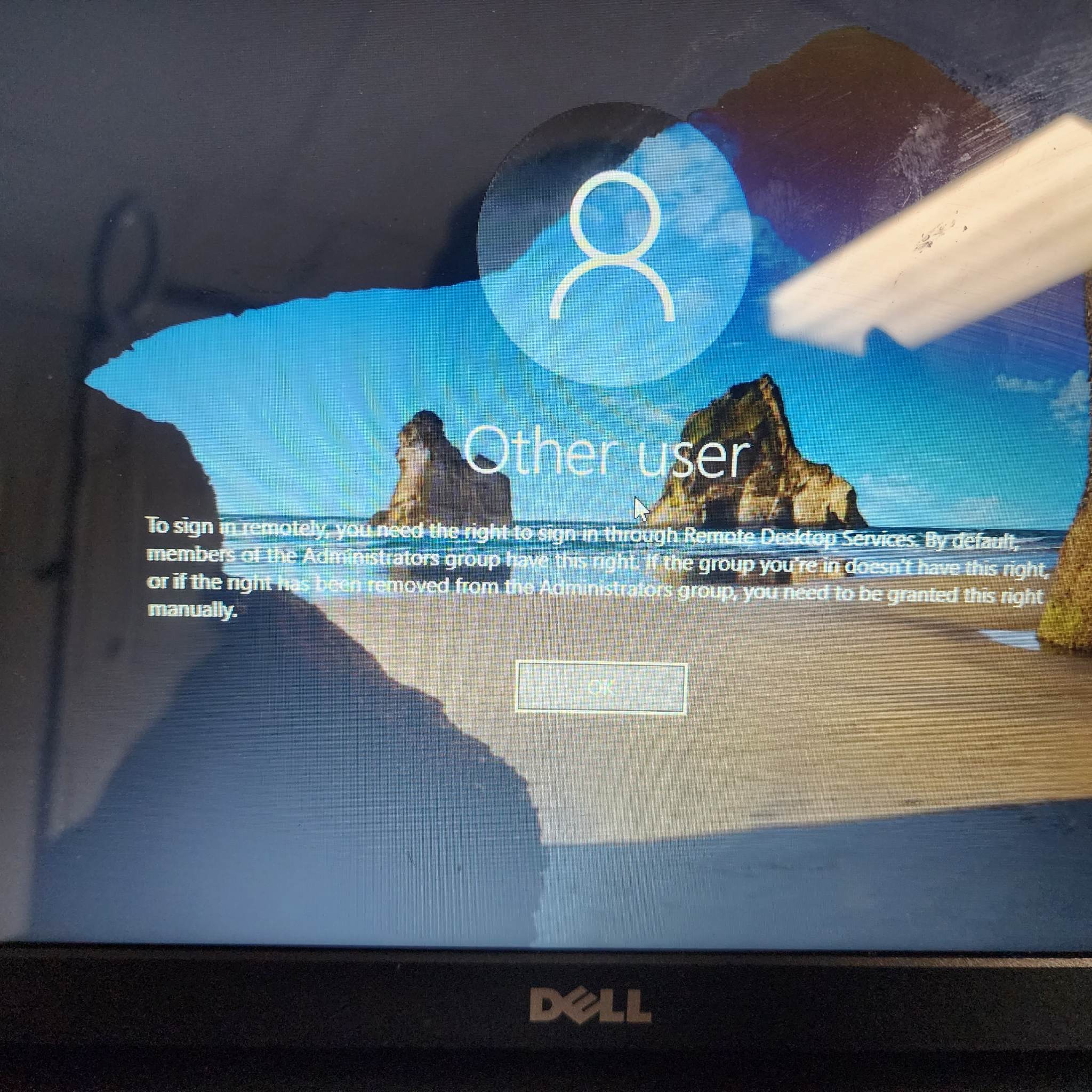 Why I am having this problem when I tried to join with user account? What permission do I have ...