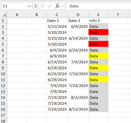 Excel Formula - Microsoft Q&A