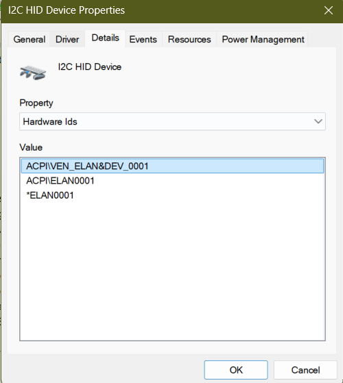 Touchpad stops working after resuming from sleep - I2C HID Device error (Code 10) - Microsoft Q&A