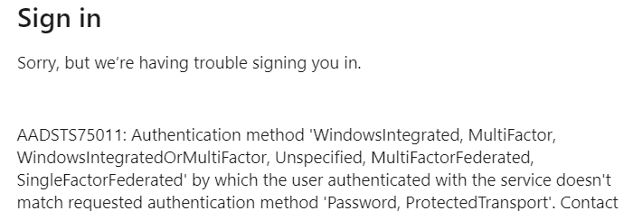 Configuring RequestedAuthnContext for Entra ID application with ...