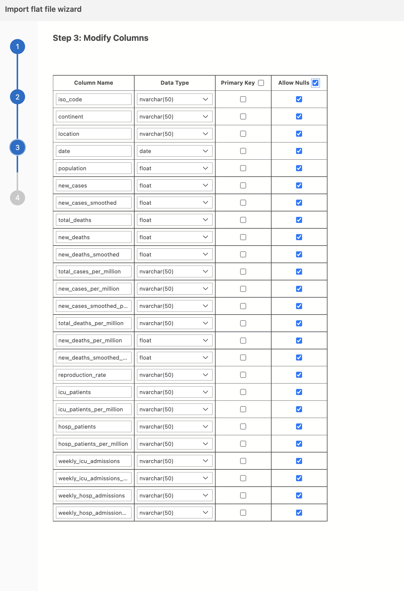Error while importing through wizzard a CSV file - Microsoft Q&A Error while importing through wizzard a CSV file - Microsoft Q&A