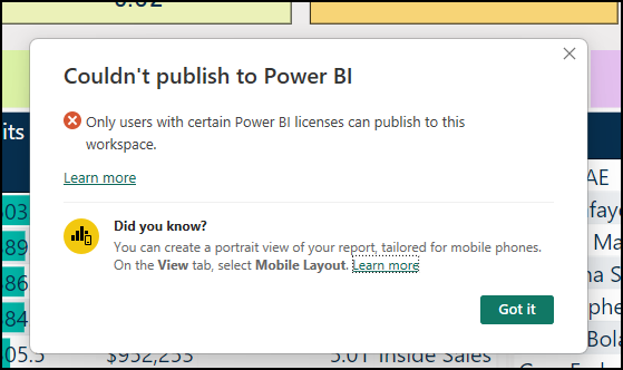 Getting a restriction notice on accessing Pro workspaces when I have a Pro account - Microsoft Q&A