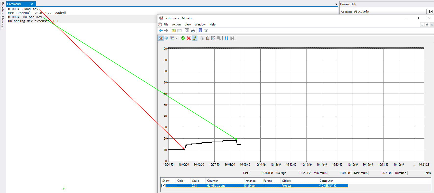 Windbg Preview Leaking On Handles Microsoft Qanda 9061