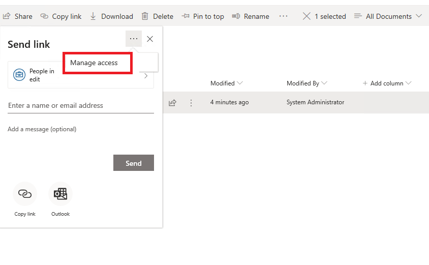 Stop inheriting permissions in a FOLDER in sharepoint - Microsoft Q&A