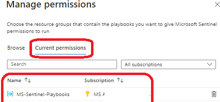 Microsoft sentinel Playbook permission issue - Microsoft Q&A