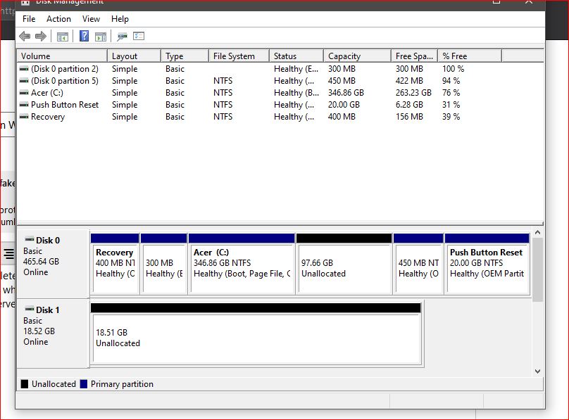 System Reserve partition missing in Windows 10 - Microsoft Q&A