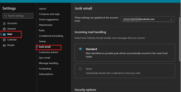 Where can I find SPAM filters for New Outlook? - Microsoft Q&A